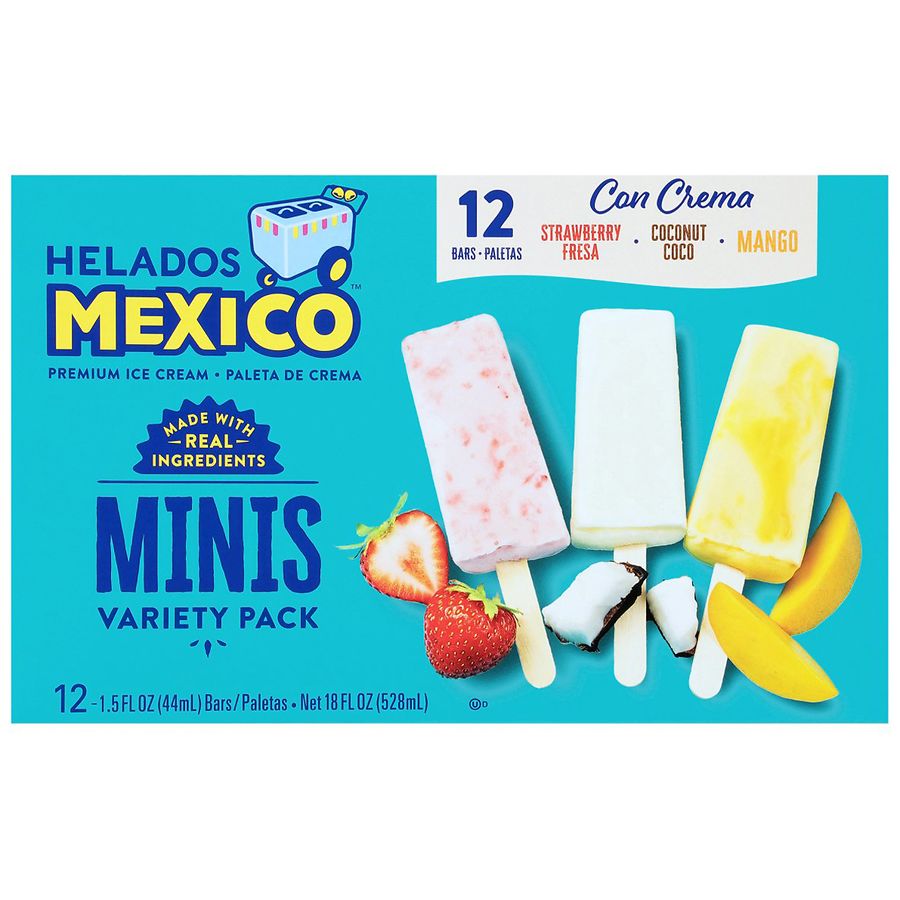 Helados Mexico Ice Cream Minis Variety Pack | Walgreens