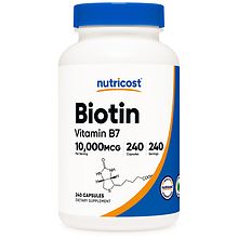 Nutricost Biotin 10 mg | Walgreens