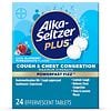 Alka-Seltzer Plus Cough & Chest Congestion Effervescent Tablets Cool ...