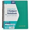 Wexford College Ruled 3 Subject Notebook Assorted | Walgreens