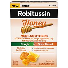 Robitussin Lozenges Medi-Soothers | Walgreens
