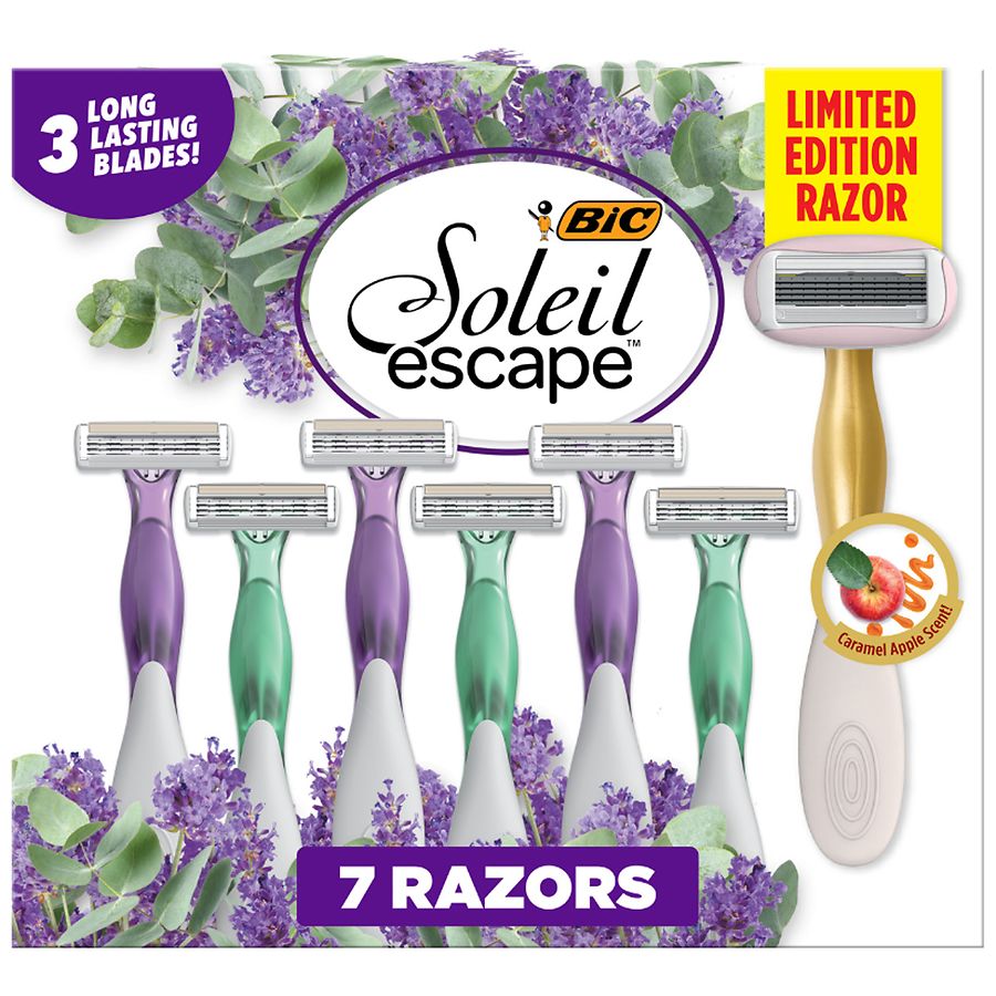 BIC Women's Disposable Razors with Scented Handles Carmel Apple | Walgreens