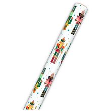 Hallmark Wrapping Paper (Nutcrackers on White) | Walgreens