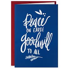 Hallmark Video Greeting Boxed Christmas Cards (Peace and Goodwill ...