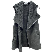 West Loop Women's Winter Casual Solid Fuzzy Fleece Vest One Size ...