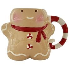 Festive Voice Ceramic Mug Gingerbread Character | Walgreens
