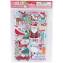 Festive Voice Christmas Puffy Stickers | Walgreens