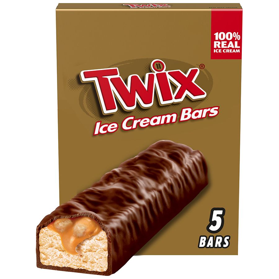 Twix Ice Cream Bar Vanilla Caramel Chocolate Cookie | Walgreens