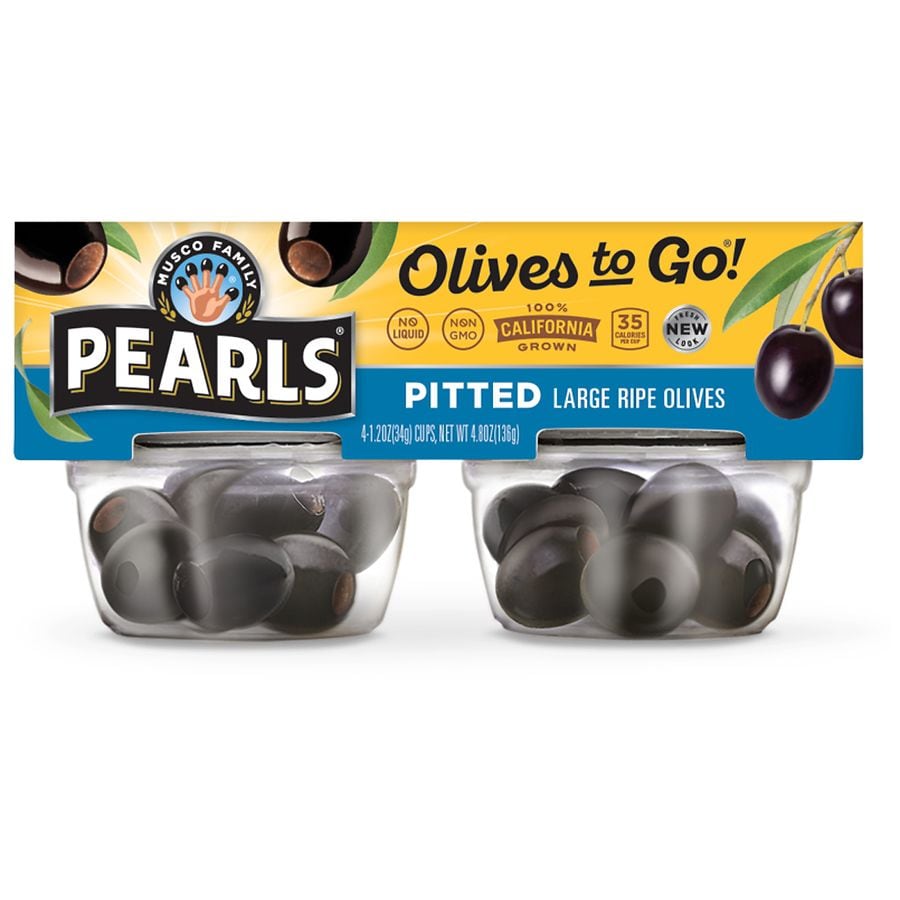 Pearls Pitted Olives in To Go Cups | Walgreens