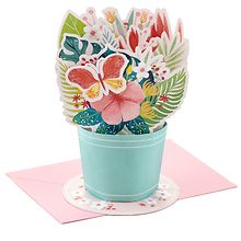 Hallmark Paper Wonder 3D Pop-Up Card (Celebrating You Flower Bouquet ...
