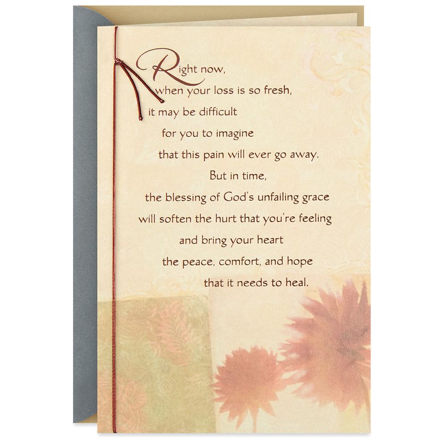 Hallmark Sympathy Card for Friend (Peace, Comfort, Hope and Prayers ...