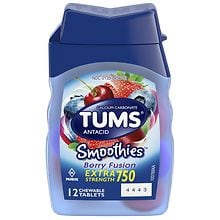 Tums Chewable Antacid Tablets Berry Fusion | Walgreens