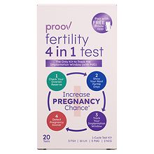 Proov 4 in 1 Fertility Test | Walgreens