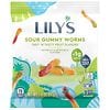Lily's No Sugar Added, Sour Gummy Worms, Bag Assorted Fruit | Walgreens