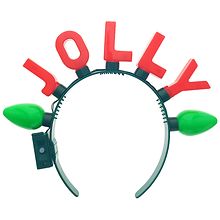 Festive Voice Light Bulb Headband, Jolly | Walgreens