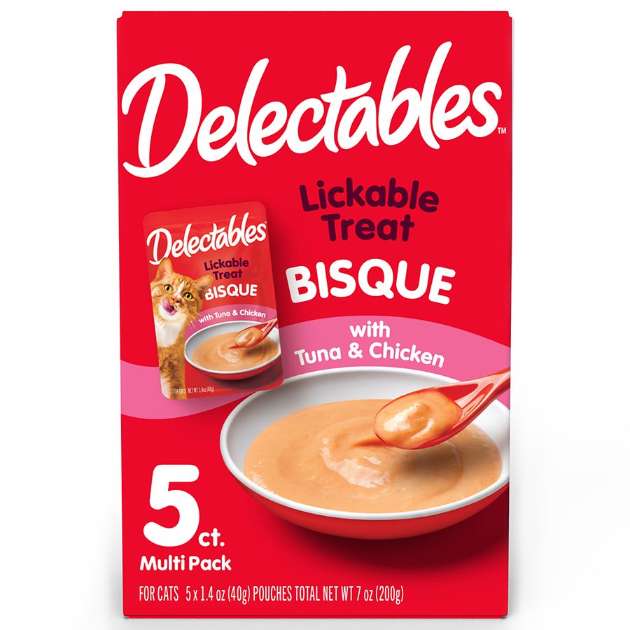 Delectables Bisque Lickable Cat Treat Tuna & Chicken | Walgreens