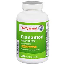 Walgreens Cinnamon 1000 mg Capsules | Walgreens
