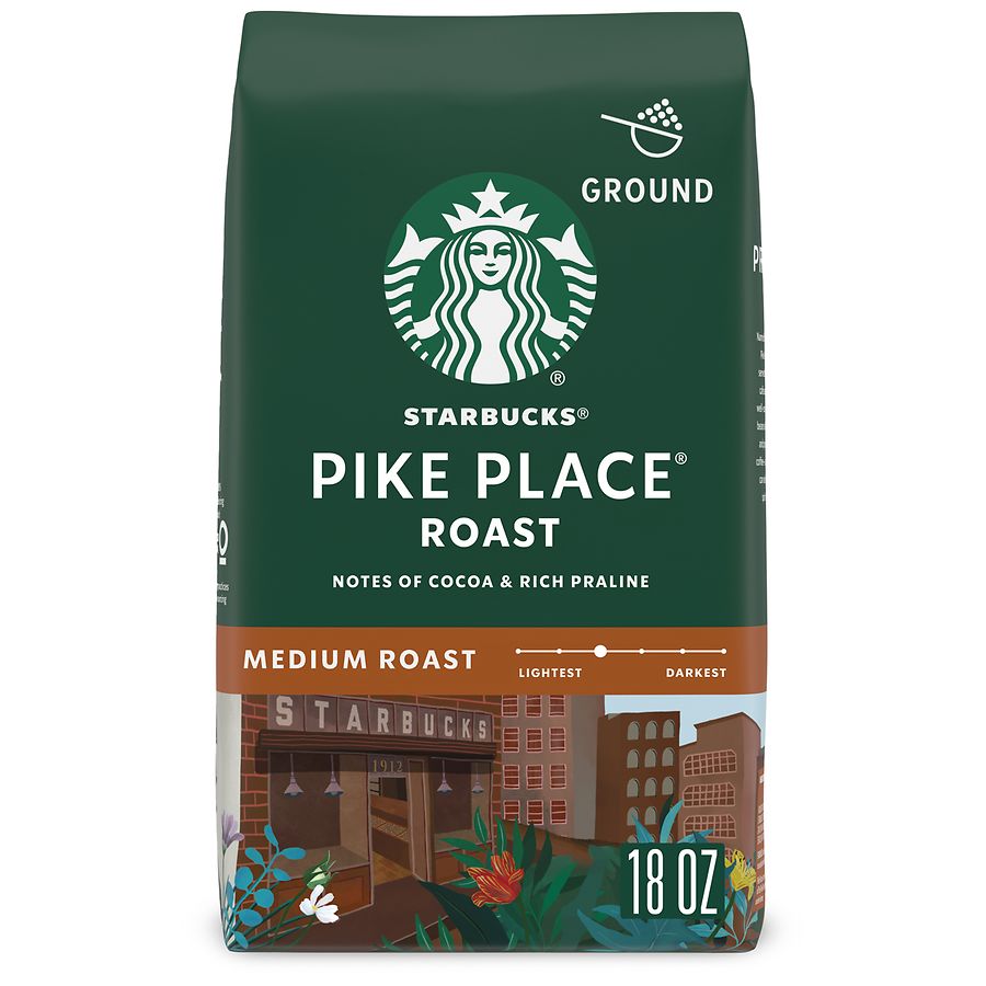 Starbucks Pike Place Ground Coffee | Walgreens