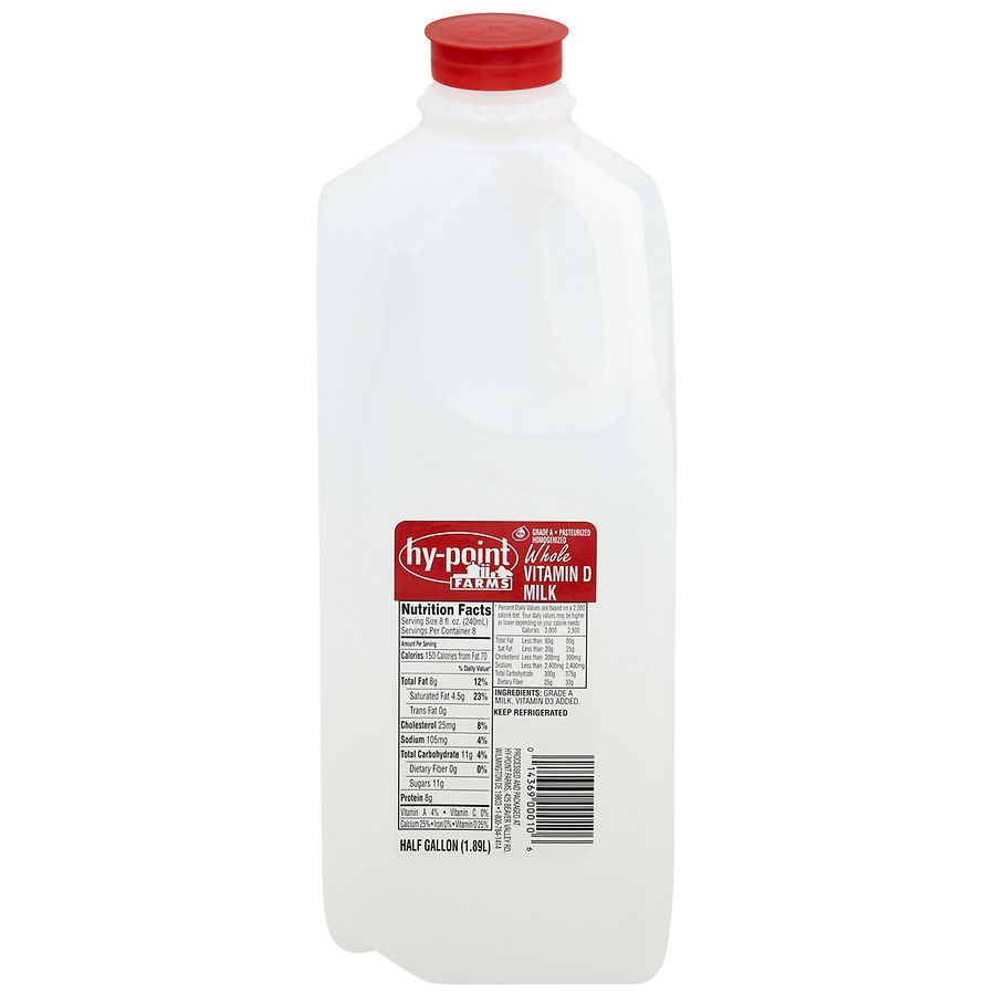 Hy Point Farms Milk, Whole Vitamin D | Walgreens