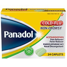 Panadol Cold + Flu 325MG /5MG | Walgreens
