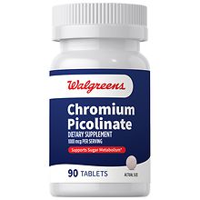 Walgreens Chromium Picolinate 1000 mcg Tablets | Walgreens