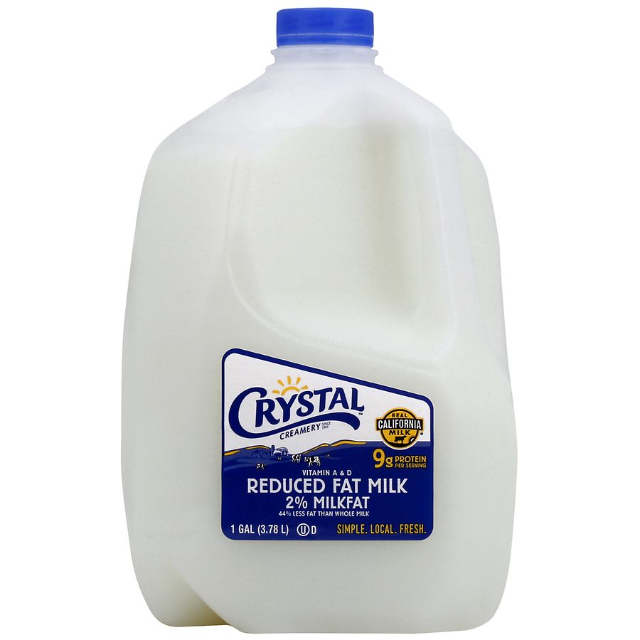 Crystal Creamery Milk, 2% Reduced Fat | Walgreens