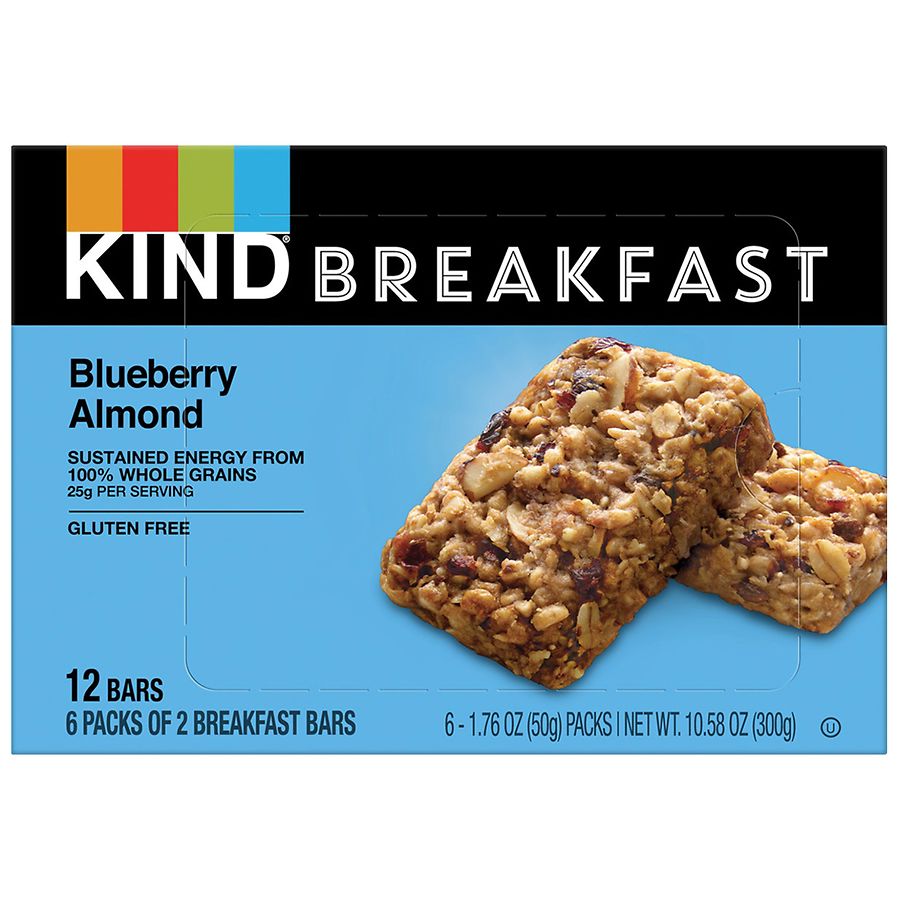 KIND Breakfast Bars Blueberry Almond | Walgreens