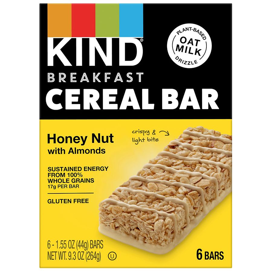 KIND Cereal Bars Honey Nut with Almonds | Walgreens