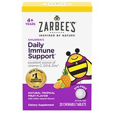 Zarbee's Immune Support Chewable Tablet | Walgreens