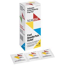 NUMSTAT Antiseptic & Pain Relieving Prep Pads | Walgreens