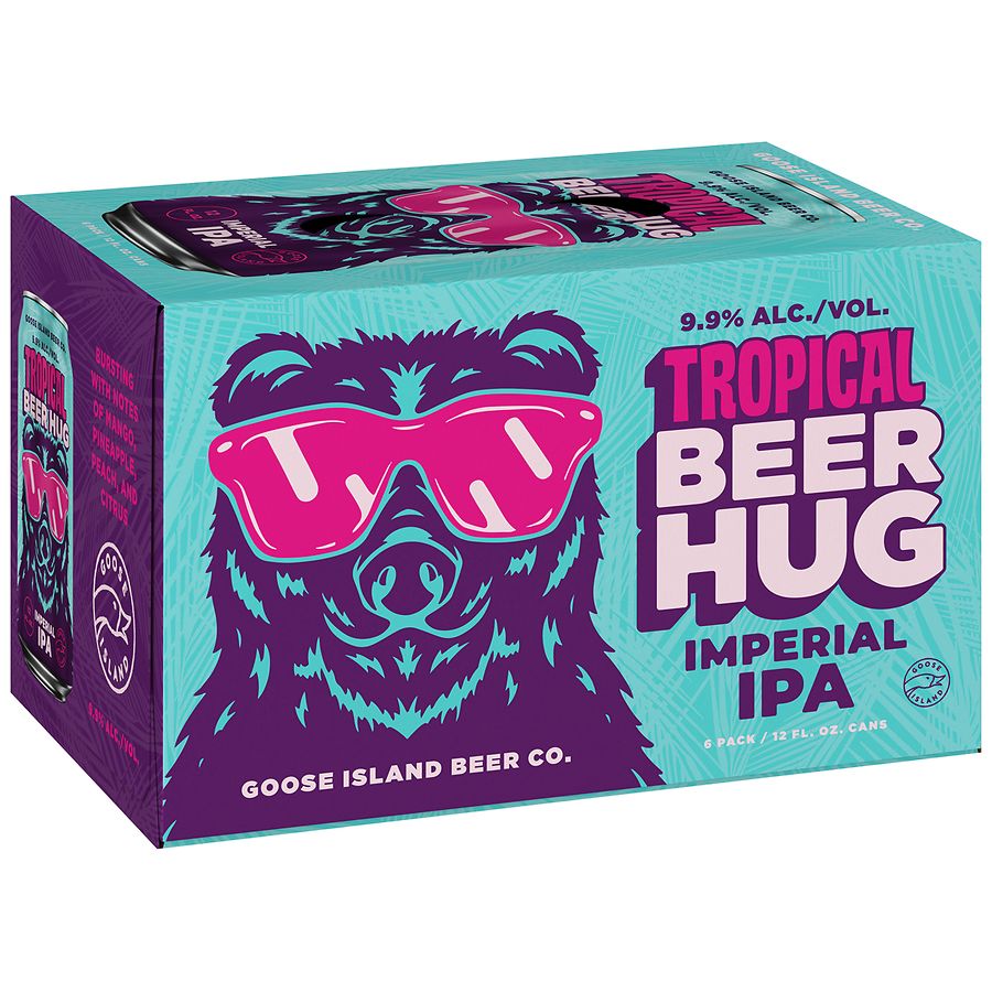 Goose Island Tropical Beer Hug Imperial IPA, Cans | Walgreens