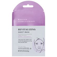 Modern Expressions Revitalizing Sheet Mask | Walgreens