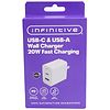 Infinitive USB-C & USB-A Wall Charger 20W Fast Charging | Walgreens