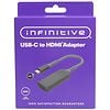 Infinitive USB-C to HDMI Adapter, Black | Walgreens
