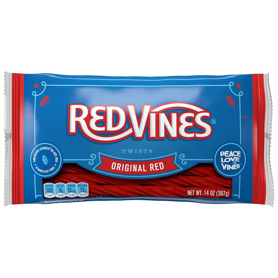 Red Vines Original Red Licorice Twists | Walgreens