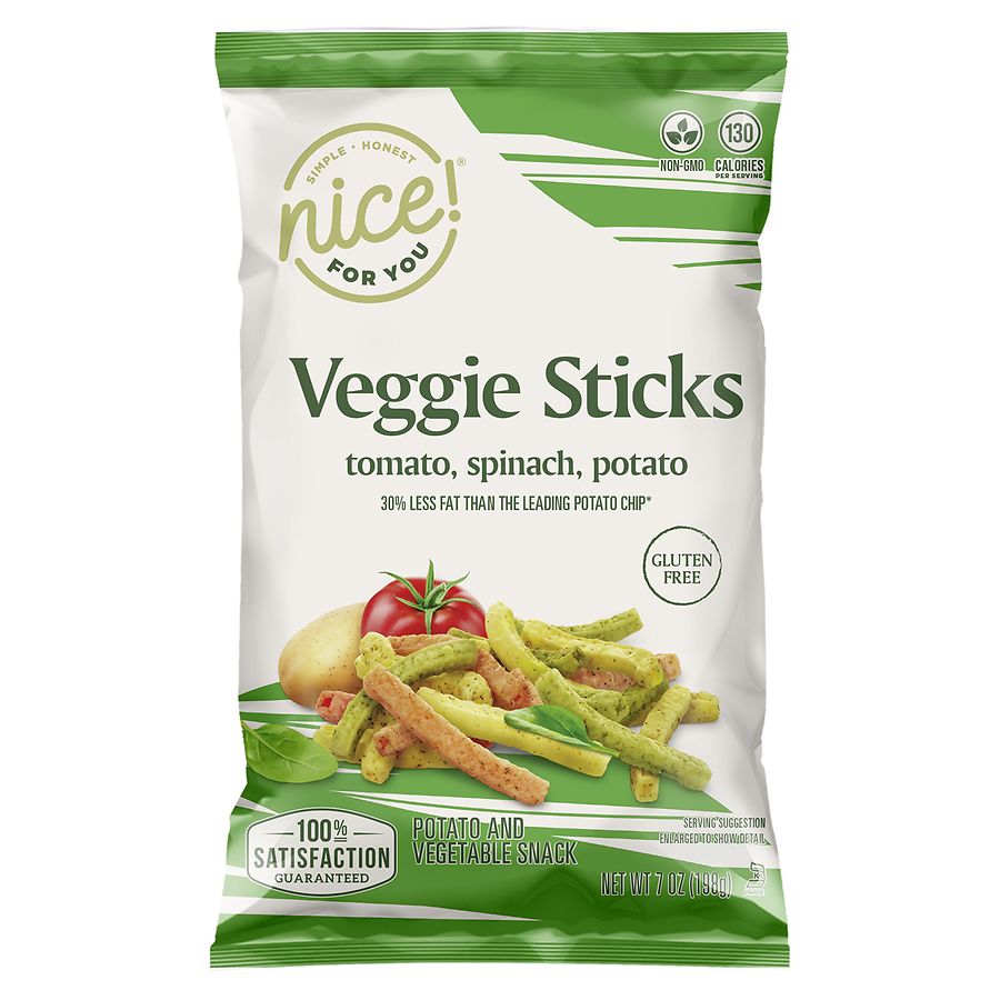 Nice! For You Veggie Sticks Sea Salt | Walgreens
