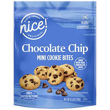 Nice! Mini Cookie Bites Chocolate Chip | Walgreens