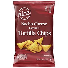 Nice! Tortilla Chips Nacho Cheese | Walgreens