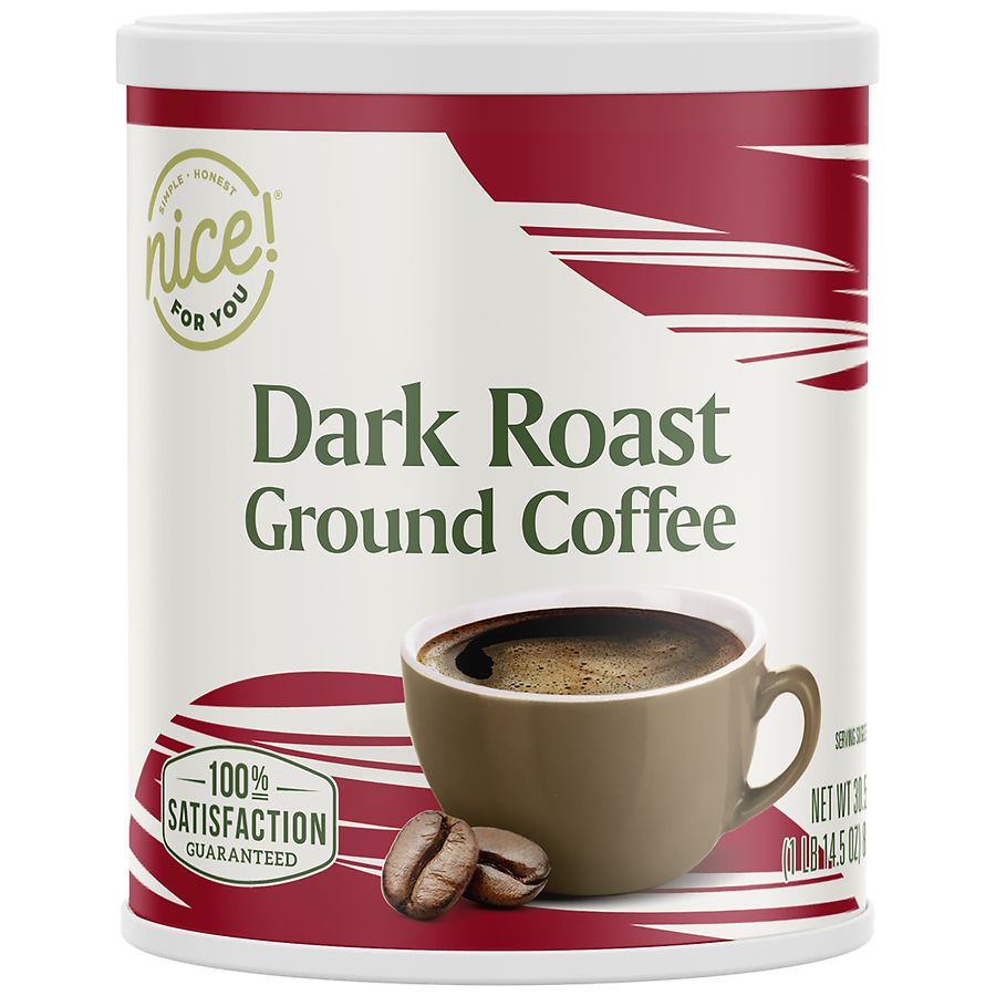 Nice! Dark Roast Ground Coffee | Walgreens