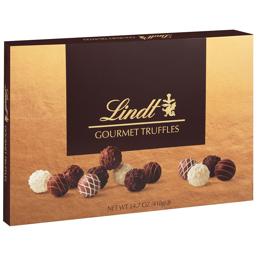 Lindt Gourmet Chocolate Candy Truffles Gift Box | Walgreens