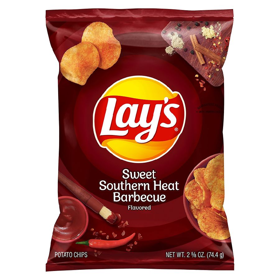 Lay's Potato Chips Sweet Southern Heat Barbecue | Walgreens