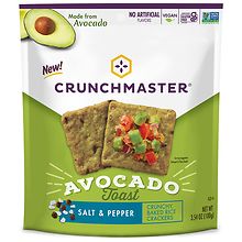 Crunchmaster Avocado Toast Salt & Pepper | Walgreens