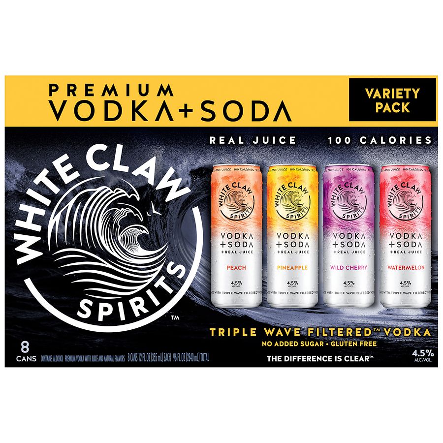 White Claw Vodka + Soda Variety Pack | Walgreens
