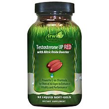 Irwin Naturals Testosterone Up Red Softgels | Walgreens
