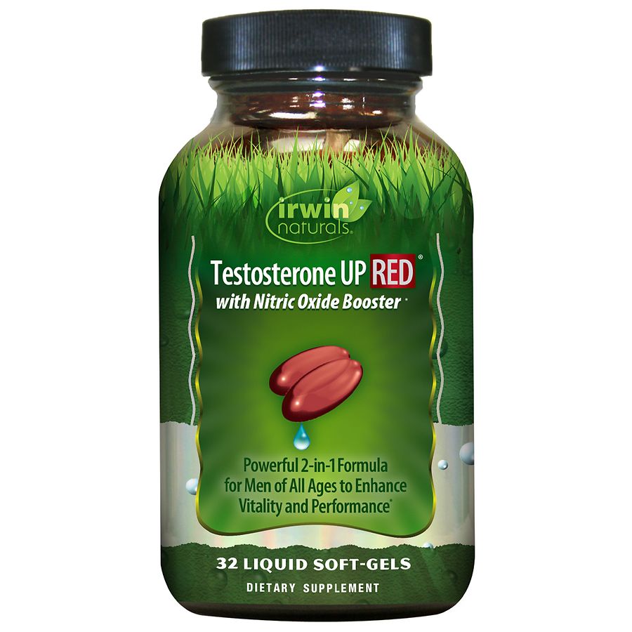 Irwin Naturals Testosterone Up Red Softgels | Walgreens