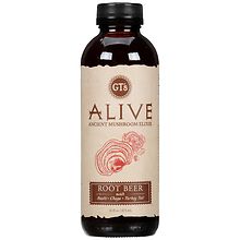 GT's Alive Root Beer Ancient Mushroom Elixir | Walgreens
