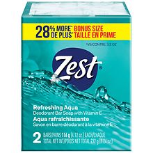 Zest Bar Soap Aqua | Walgreens