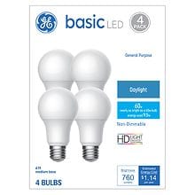 GE 60W Basic LED Daylight Bulbs | Walgreens