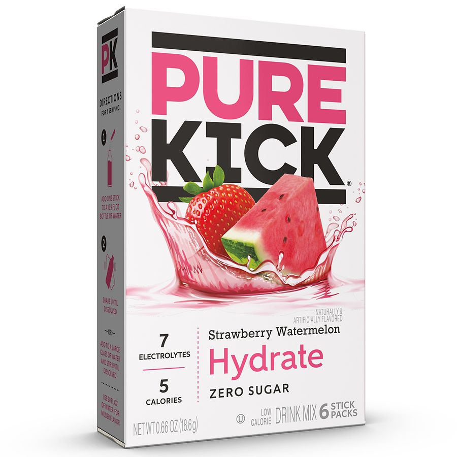 Pure Kick Singles To Go Hydration Drink Mix | Walgreens