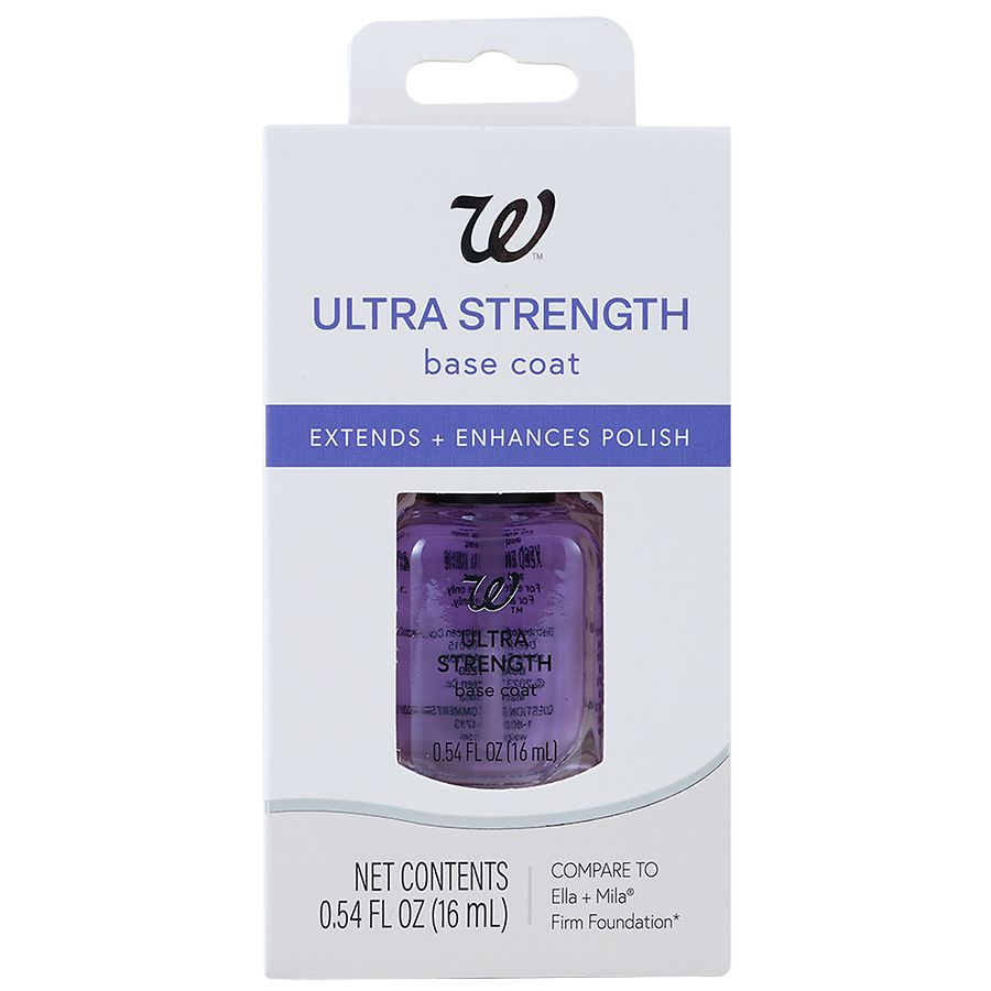 Walgreens Beauty Ultra Strength Base Coat Clear | Walgreens